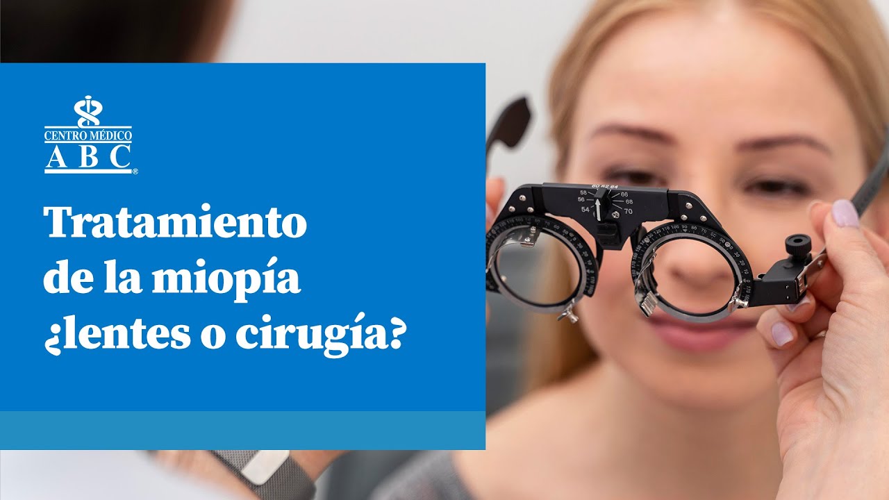 Tratamiento de la miopía, ¿lentes o cirugía? - YouTube
