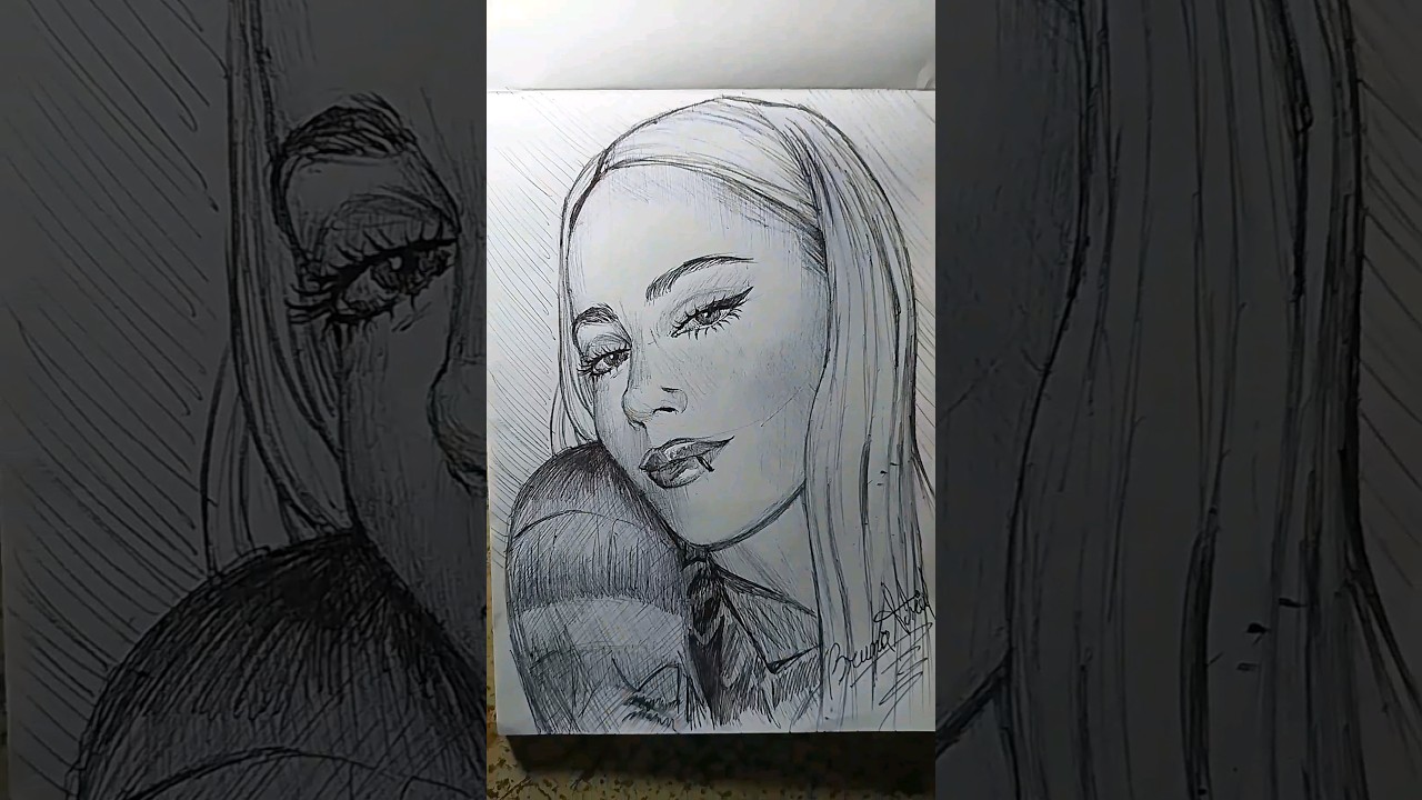 Dibujo de TINI #music #argentina #art #artist #drawing #shot #dibujo # ...