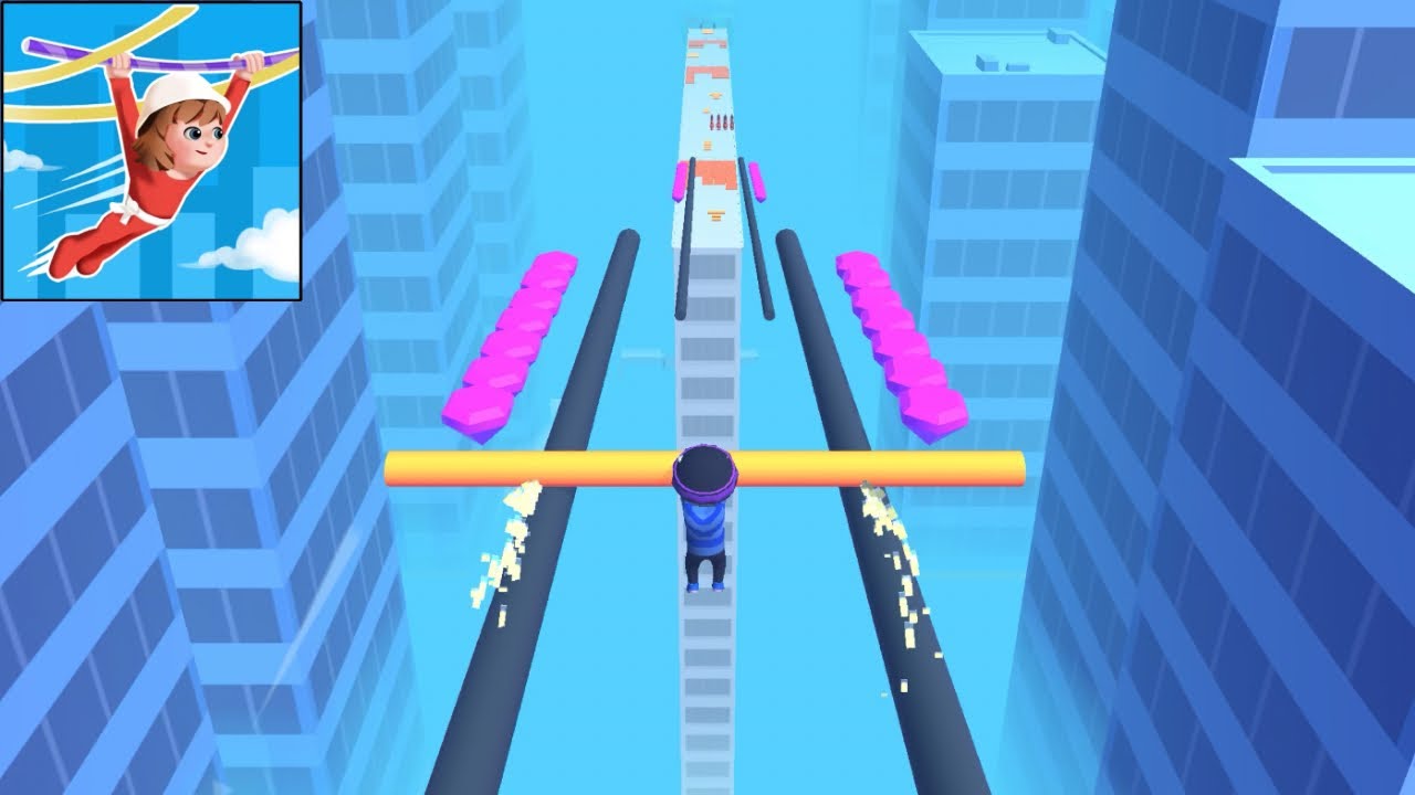 Roof Rails | Mobile Game | All Levels | GamePlay | Gaming | ios android ...