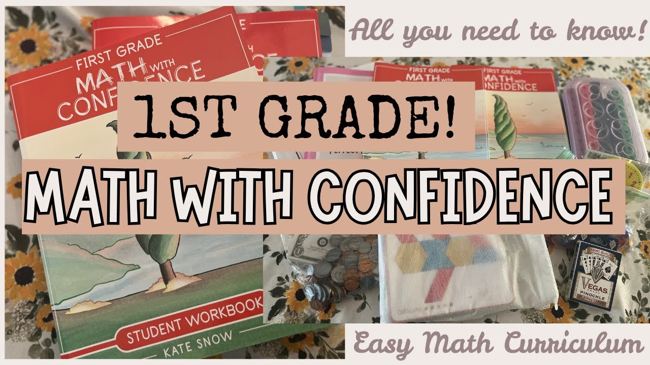 Math with Confidence First Grade Curriculum | All You Need to Know for ...
