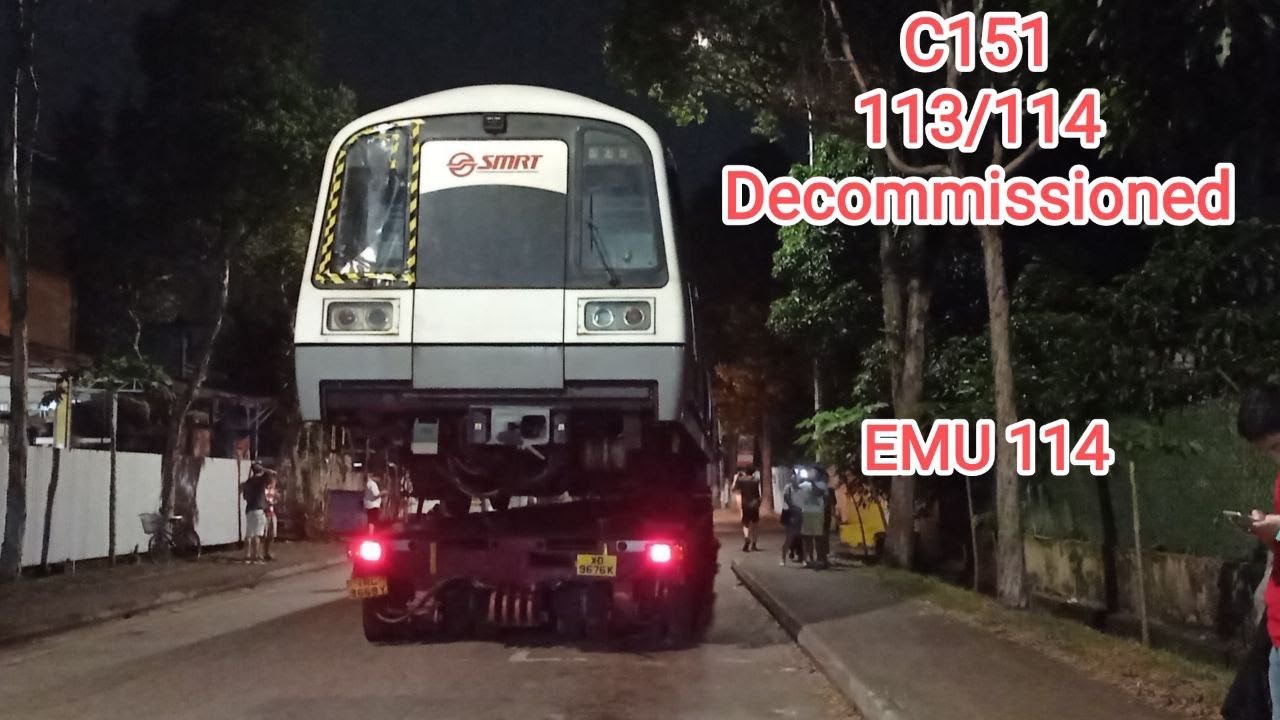 [Farewell 113/114][Bird Strike] Kawasaki Heavy Industries C151 EMU 114 ...