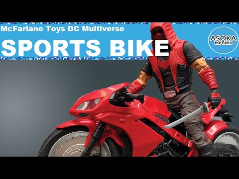 McFarlane Toys DC Multiverse Review: Red Hood's Sports Bike | Asoka The ...