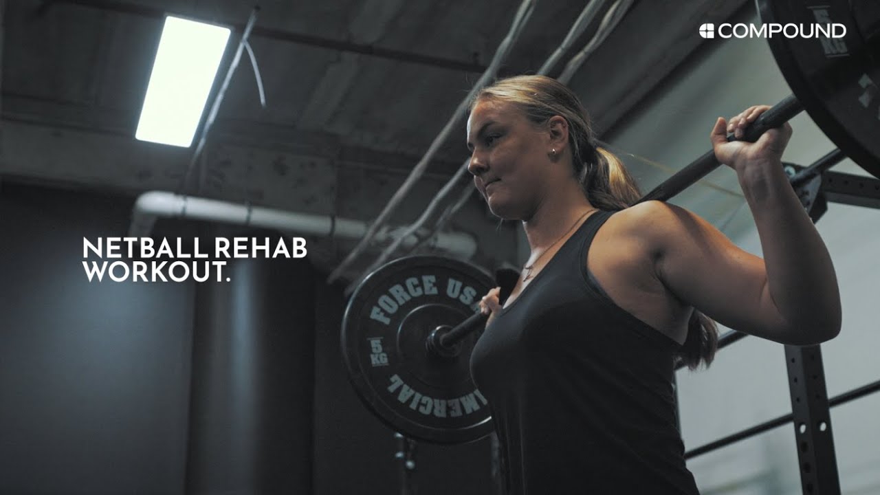 RETURNING TO NETBALL | REHAB WORKOUT - YouTube