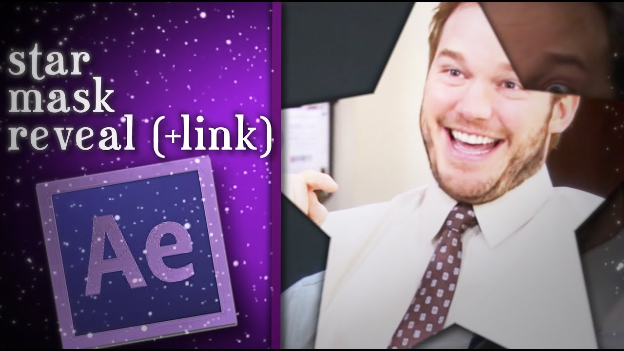 star mask reveal (+LINK) | after effects tutorial - YouTube