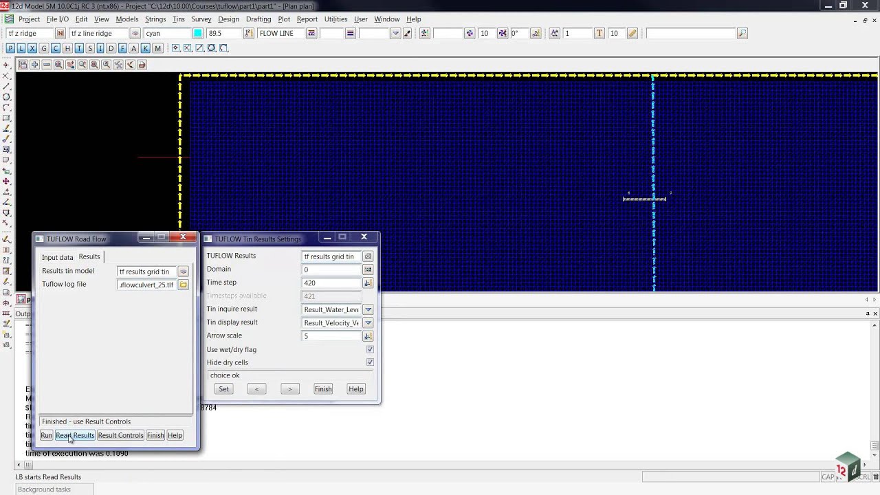 12d Model - 12 RoadFlow with Drainage Catchment Flow Only (Drainage 2D ...