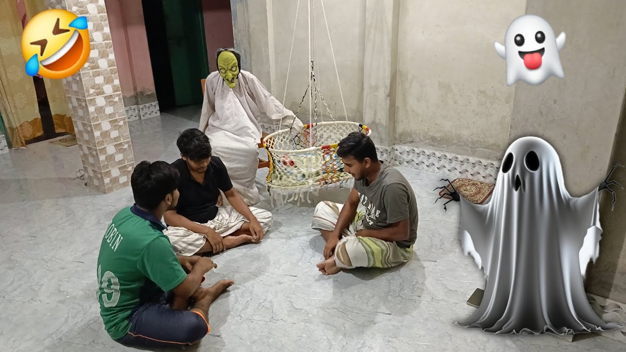 Ghostly Laughter!Funny Pocong Prank Strikes Again kaku ghost (part 1) 🤣 ...
