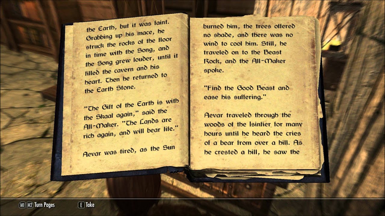 Let's Read Aevar Stone-Singer (Let's Read The Books of Skyrim, Book 15 ...