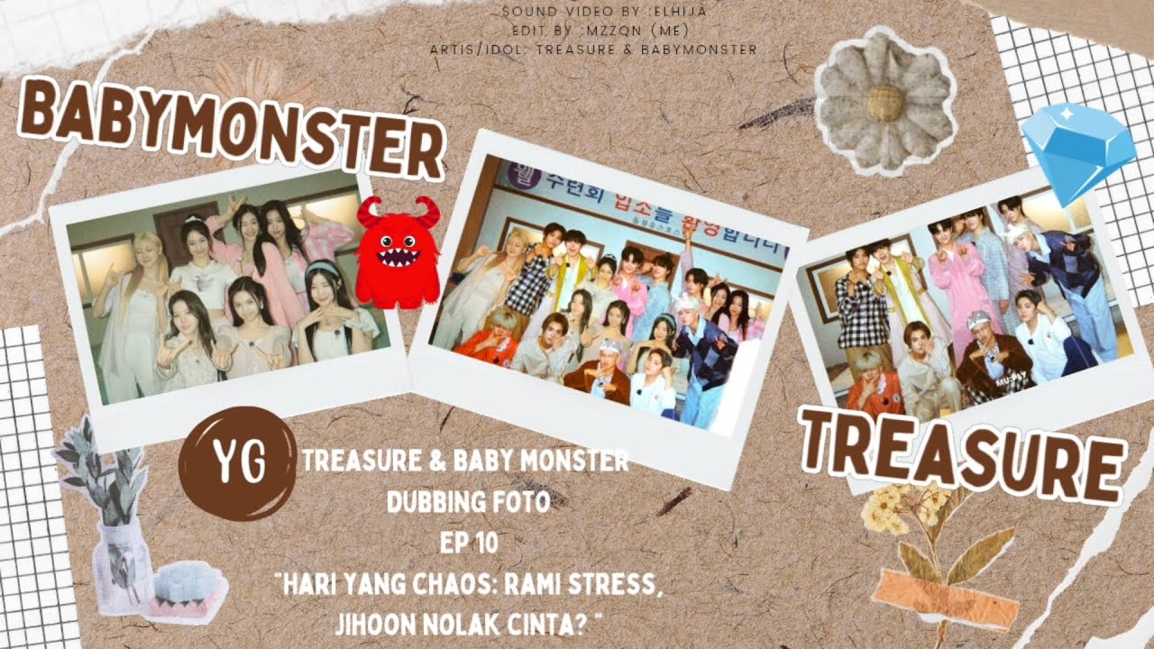 Dubbing YG FAMILY| TREAMON | EP 10 “Hari yang chaos: Rami stress ...