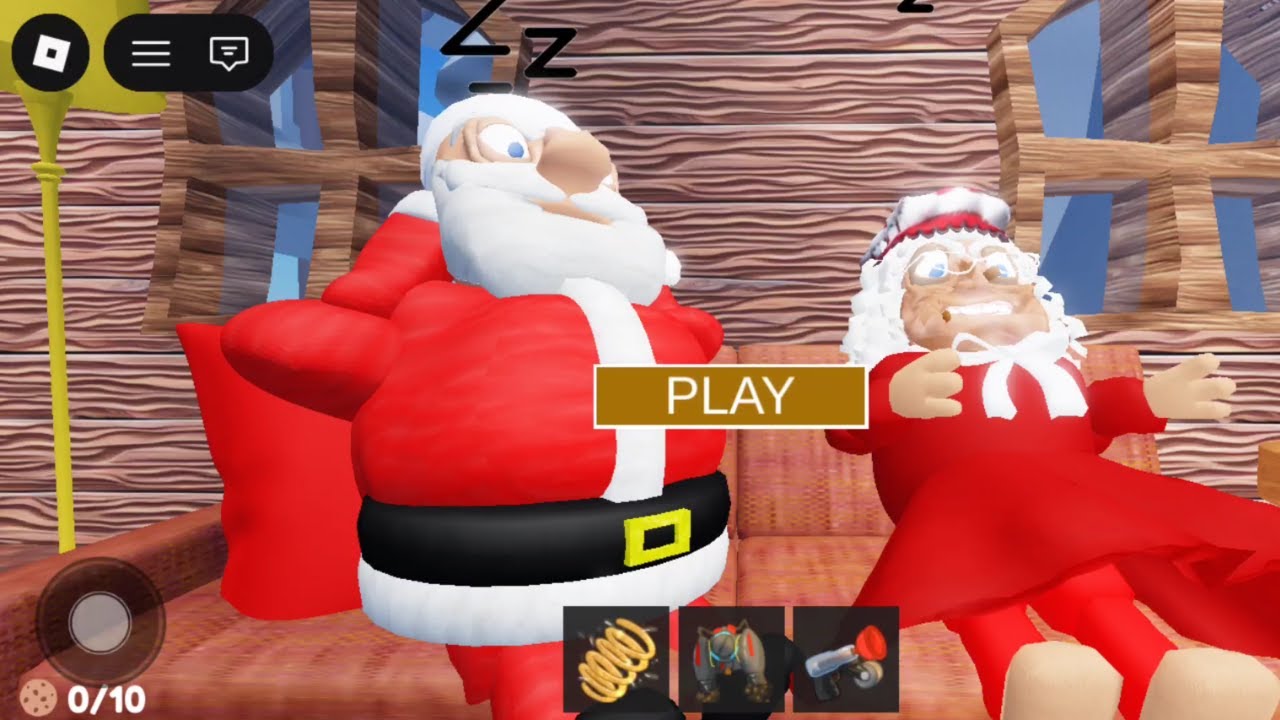 Evil Mrs. Claus is on the run! (Christmas Obby!) – Can You Escape Her ...