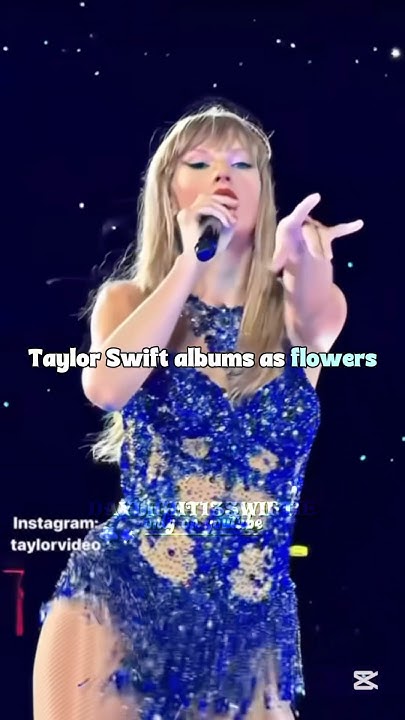 Taylor Swift albums as flowers | DaylightSwiftie #taylorsversion #swiftie #shorts #erastour #fyp ...