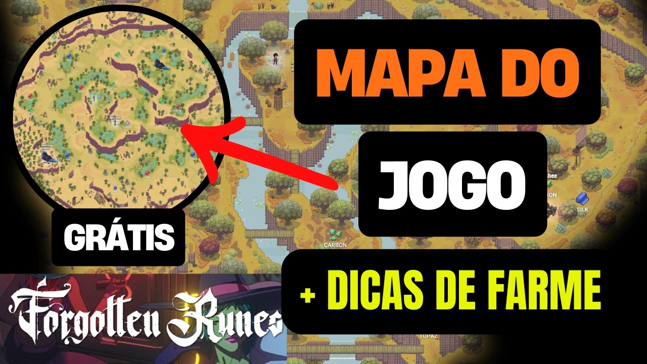 FORGOTTEN RUNES NFT ONDE PEGAR TODOS OS RECURSOS DO JOGO + MAPA DO JOGO ...