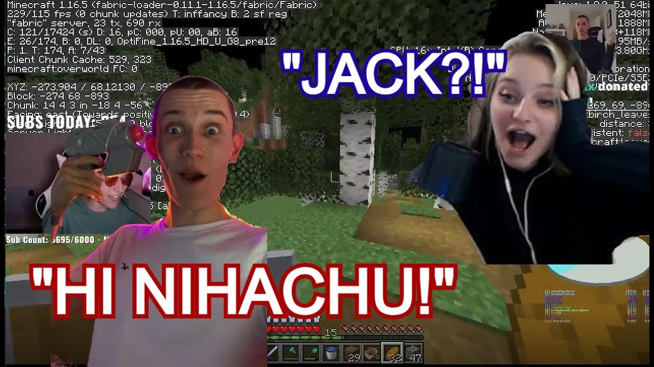 How JackManifold first met Nihachu... - YouTube