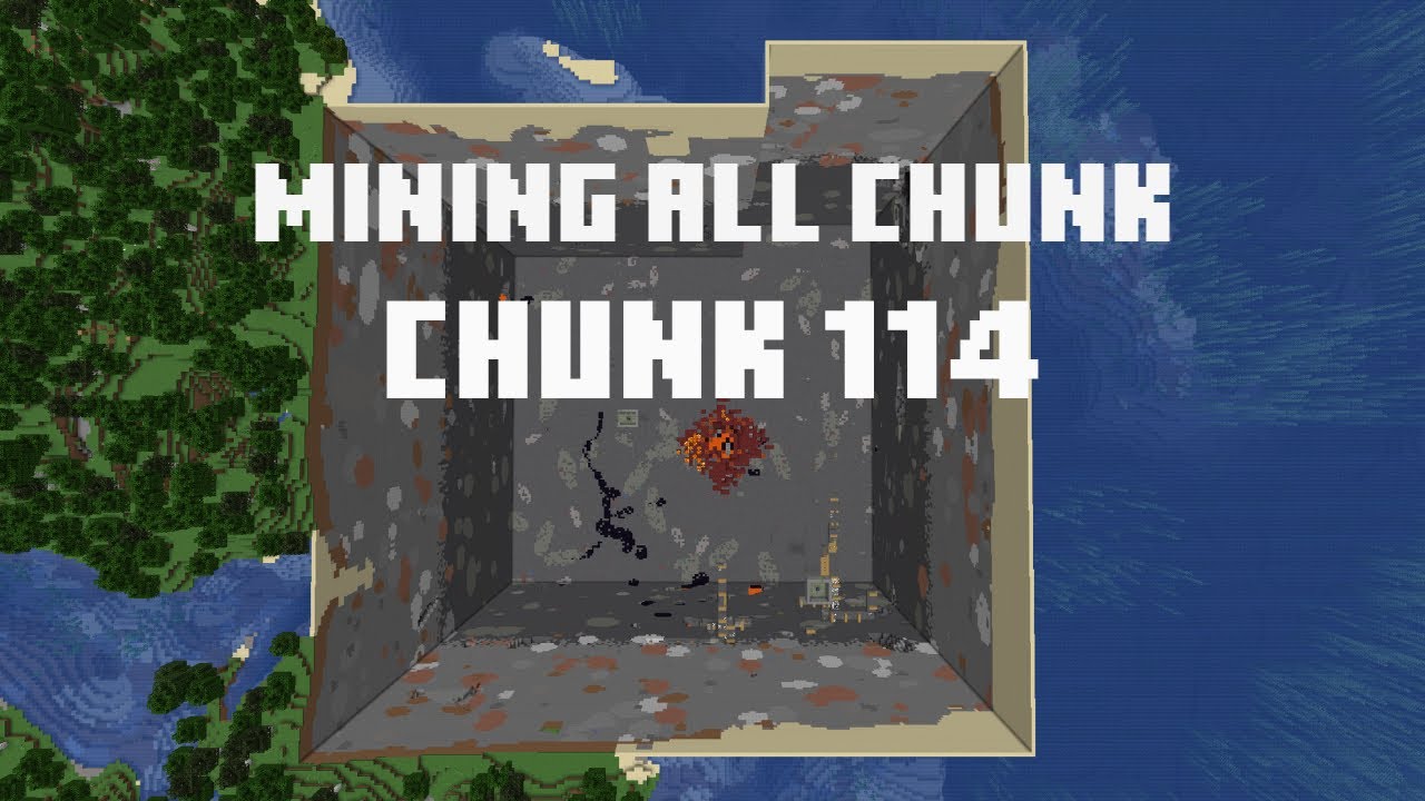 Mining all the chunks in Minecraft (Chunk 114) - YouTube