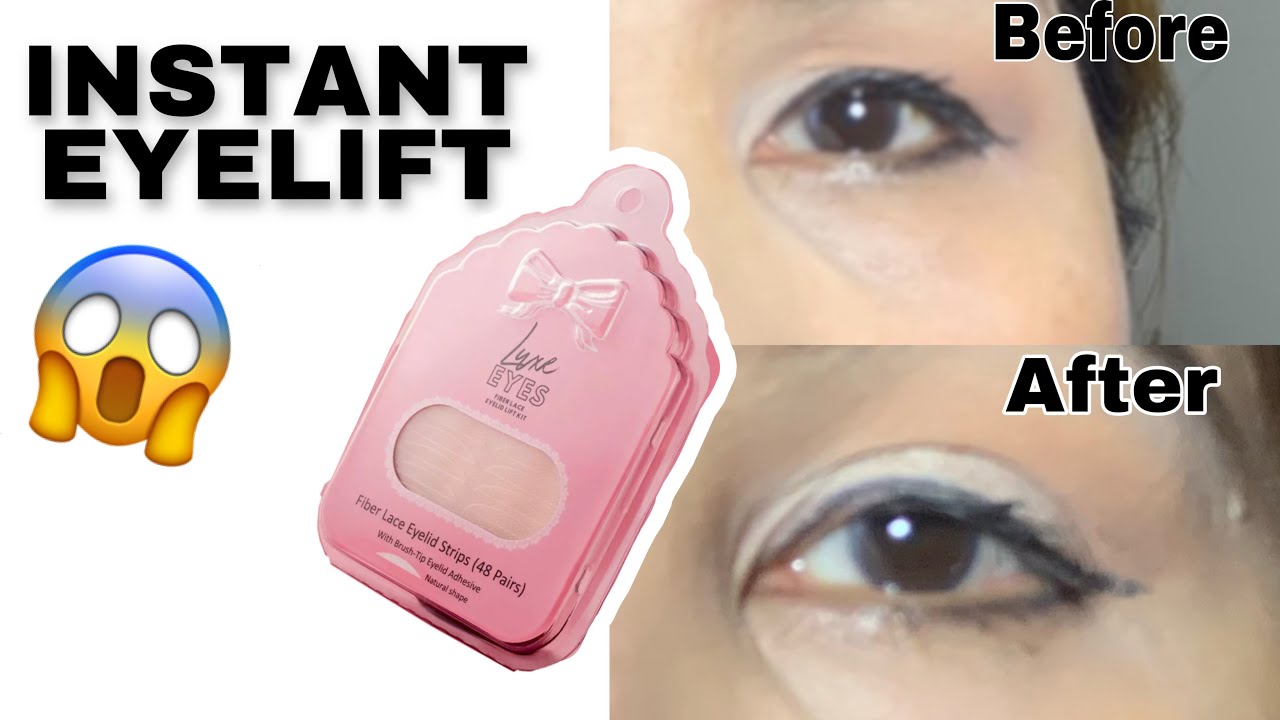 Luxxe Eyelid Tape Review | Instant Eye Lift | Bella Concepcion - YouTube