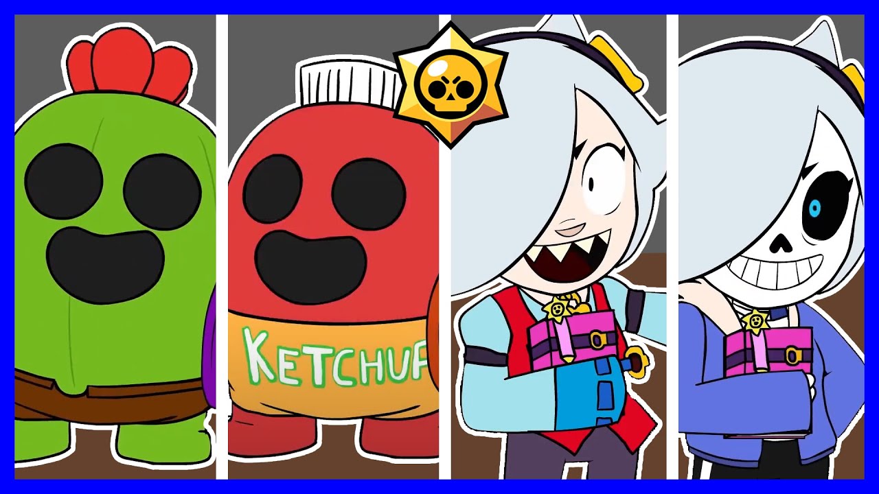 ⭐️ COLETTE & SPIKE NEW SKINS IDEAS - BRAWL STARS ANIMATION #11 - YouTube