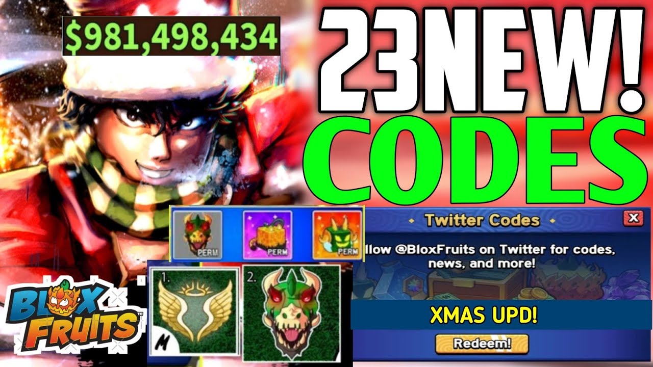 [Big Gift 🎁]New Blox Fruits Codes 2x Exp 2023-All New Blox Fruits Codes ...