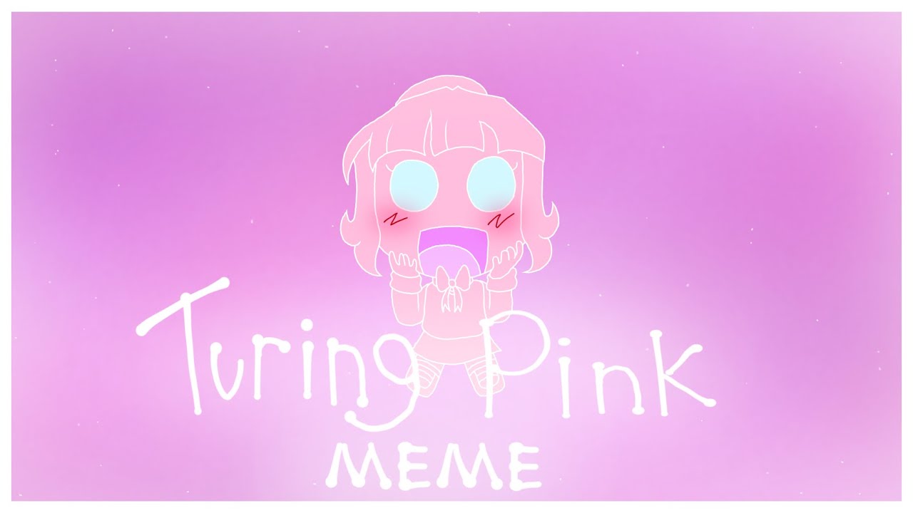 TURNING PINK MEME || Animation Meme - YouTube