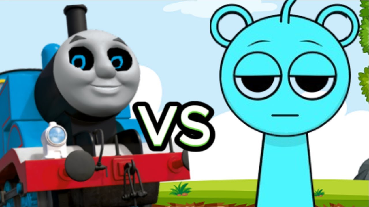 Thomas the Train vs Sprunki buttle coffin dance music - YouTube