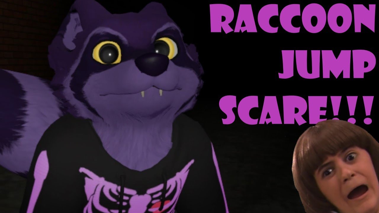 Raccoon Jump Scare!!! [VRChat] - YouTube