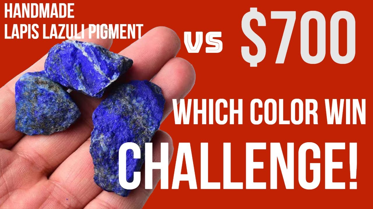 The Whole Process of Making Lapis Lazuli Pigment - YouTube