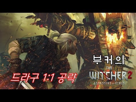 더 위쳐2 (The Witcher 2) - 드라구 1:1 공략 - YouTube