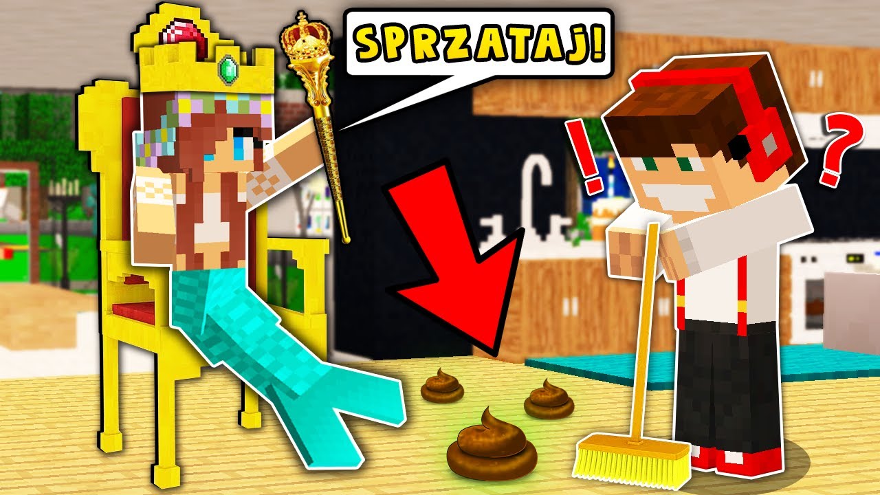 LUMI ROZKAZUJE GPLAYOWI PRZEZ CAŁY DZIEŃ W MINECRAFT?! - YouTube