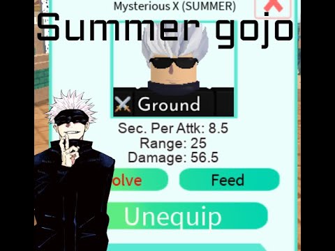 Summer Gojo All Star Tower Defense! - YouTube