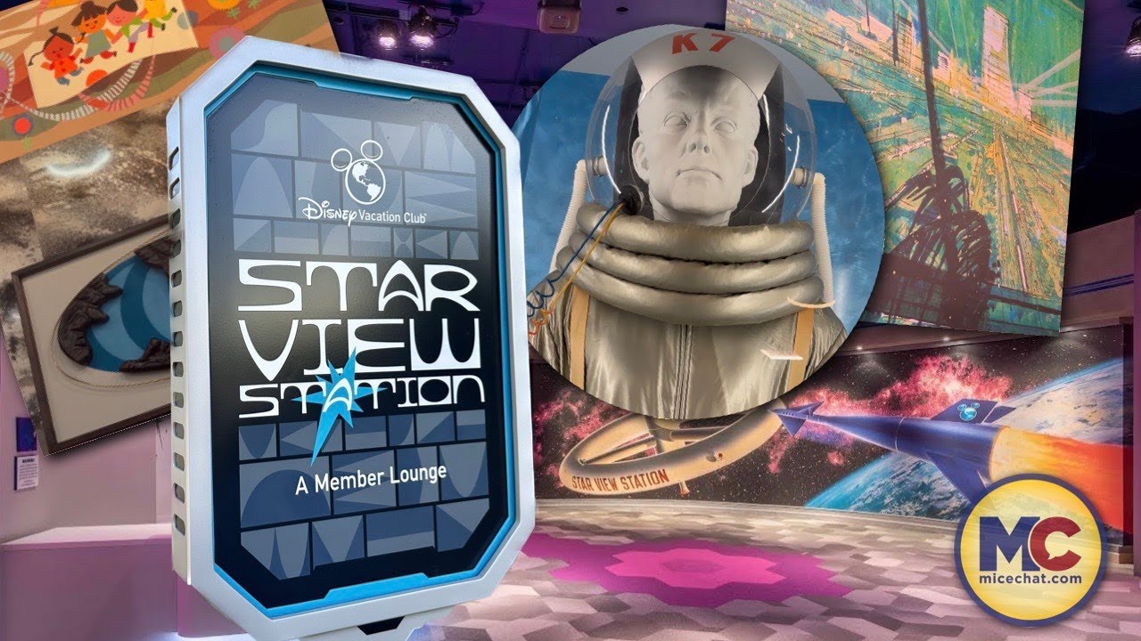 🔴 Disneyland’s NEW Star View Station DVC Lounge Now Open! - YouTube