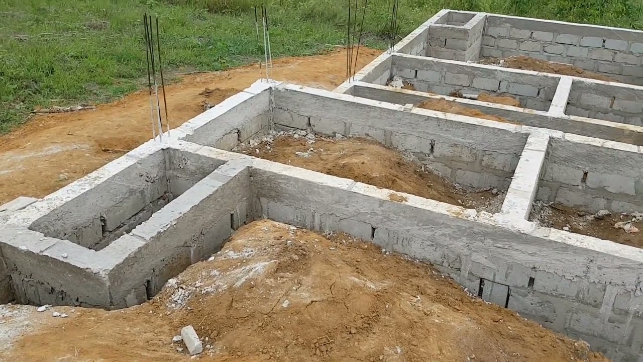 Fondation d'un Bâtiment Tout savoir sur les étapes semelle, Longrine ...