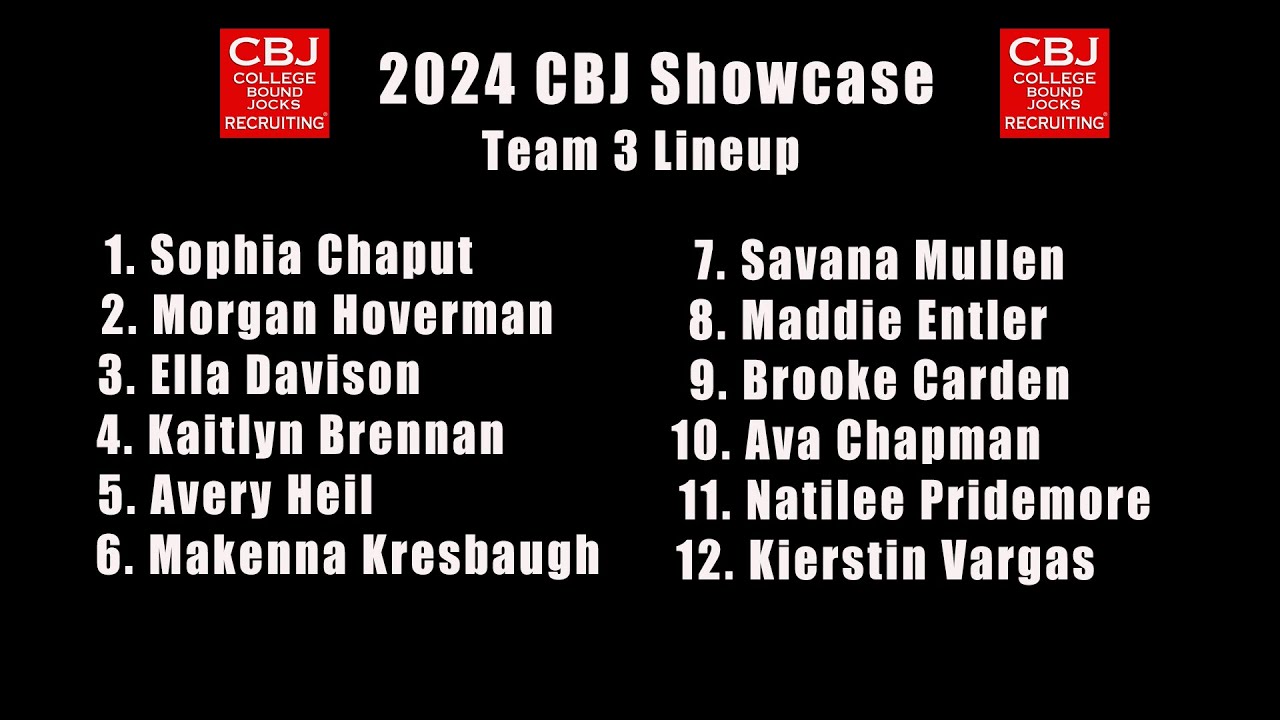 2024 CBJ Showcase Game 2 - YouTube