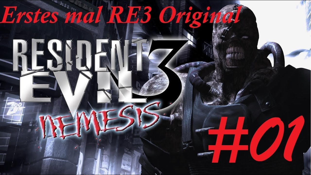 Erstes mal RE3 original #01 Resident Evil 3 Original - YouTube