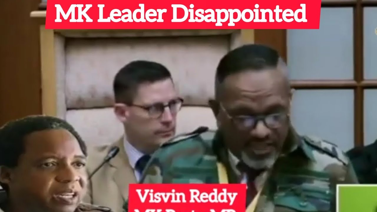 MK Leader Disappointed In Parliament By ANC Of.... - YouTube