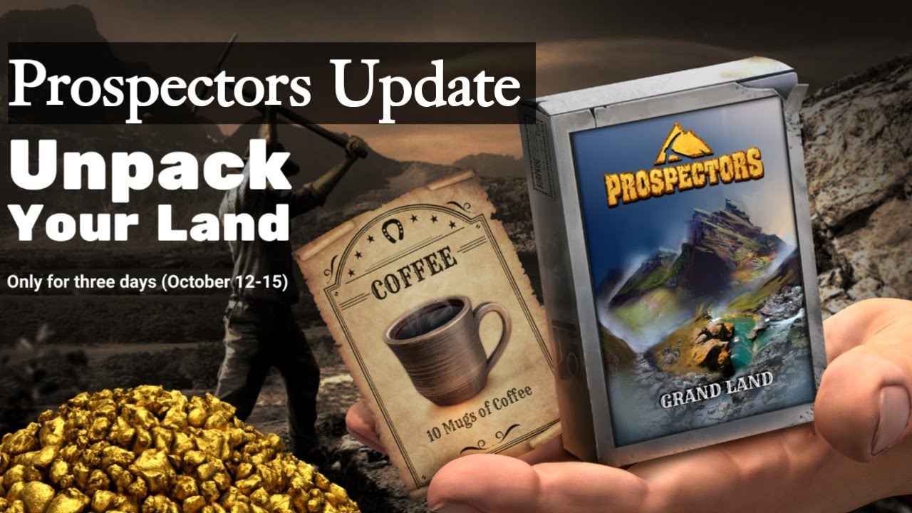 Unpack Your Land, Fellow Prospectors! & Get 10 Mugs of Coffee(NFT) Limited Time Offer | GmAdvice ...