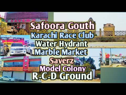 Safoora Gouth | Karachi Race Club | Water Hydrant | Marble Market ...