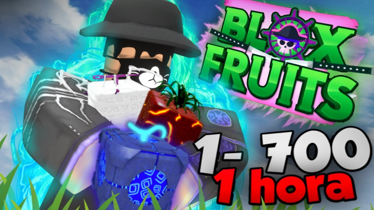 SUBI DEL 1 AL 700 CAMBIANDO DE FRUTA CADA 1 HORA! BLOX FRUITS - YouTube