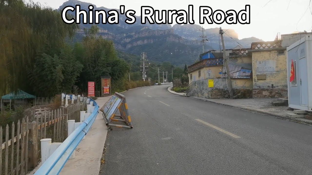 Walking in a remote rural area in central China. - YouTube