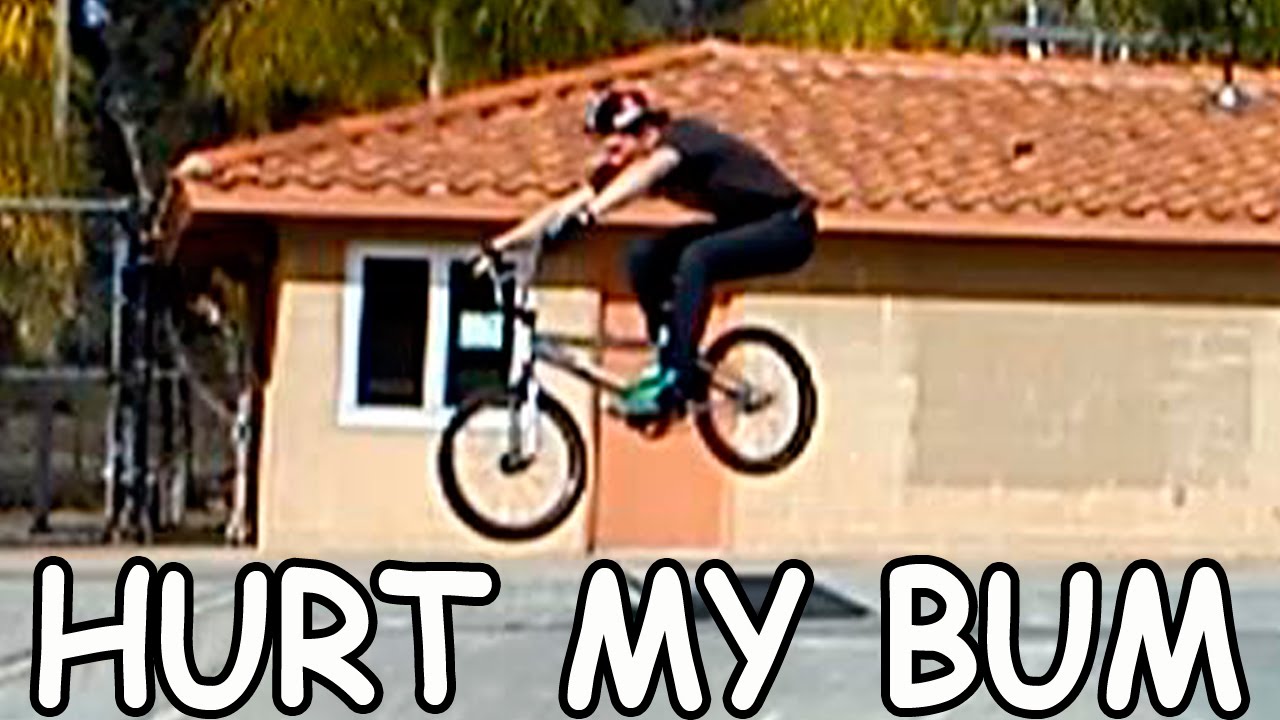 I HURT MY BUM! - YouTube