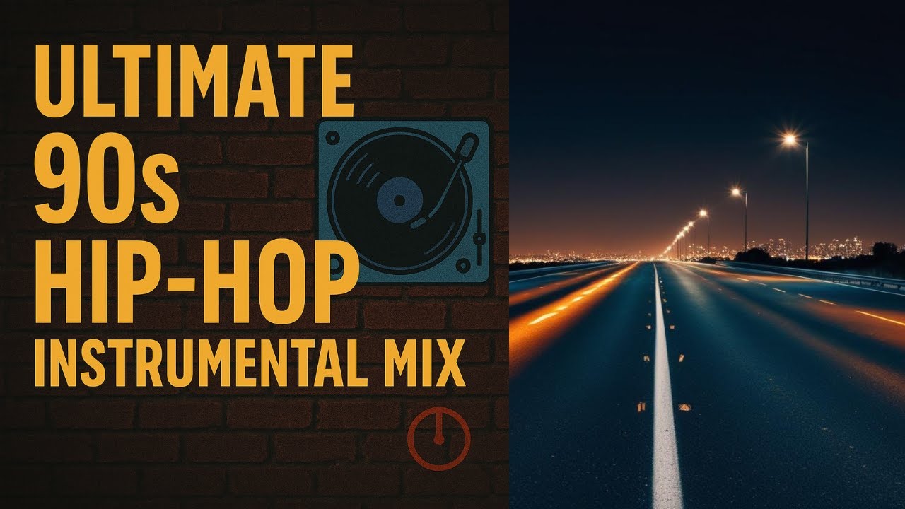 Ultimate 90s Hip-Hop Instrumental Mix | Classic Beats for a Chill ...