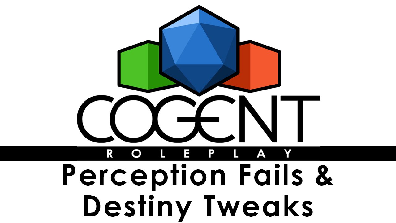 Cogent Dev Diaries #2: Perception Fails & Destiny Tweaks - YouTube
