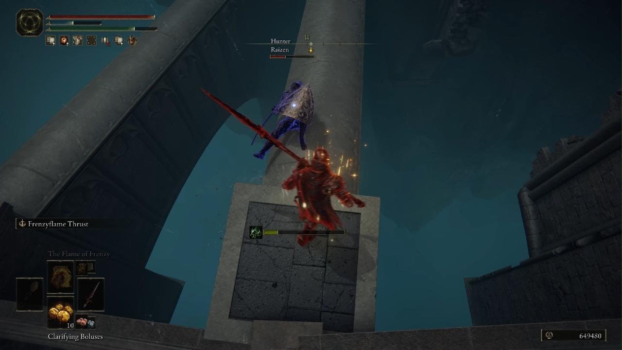 ELDEN RING Knight Vyke invasion in Academy of Raya Lucaria 10 - YouTube