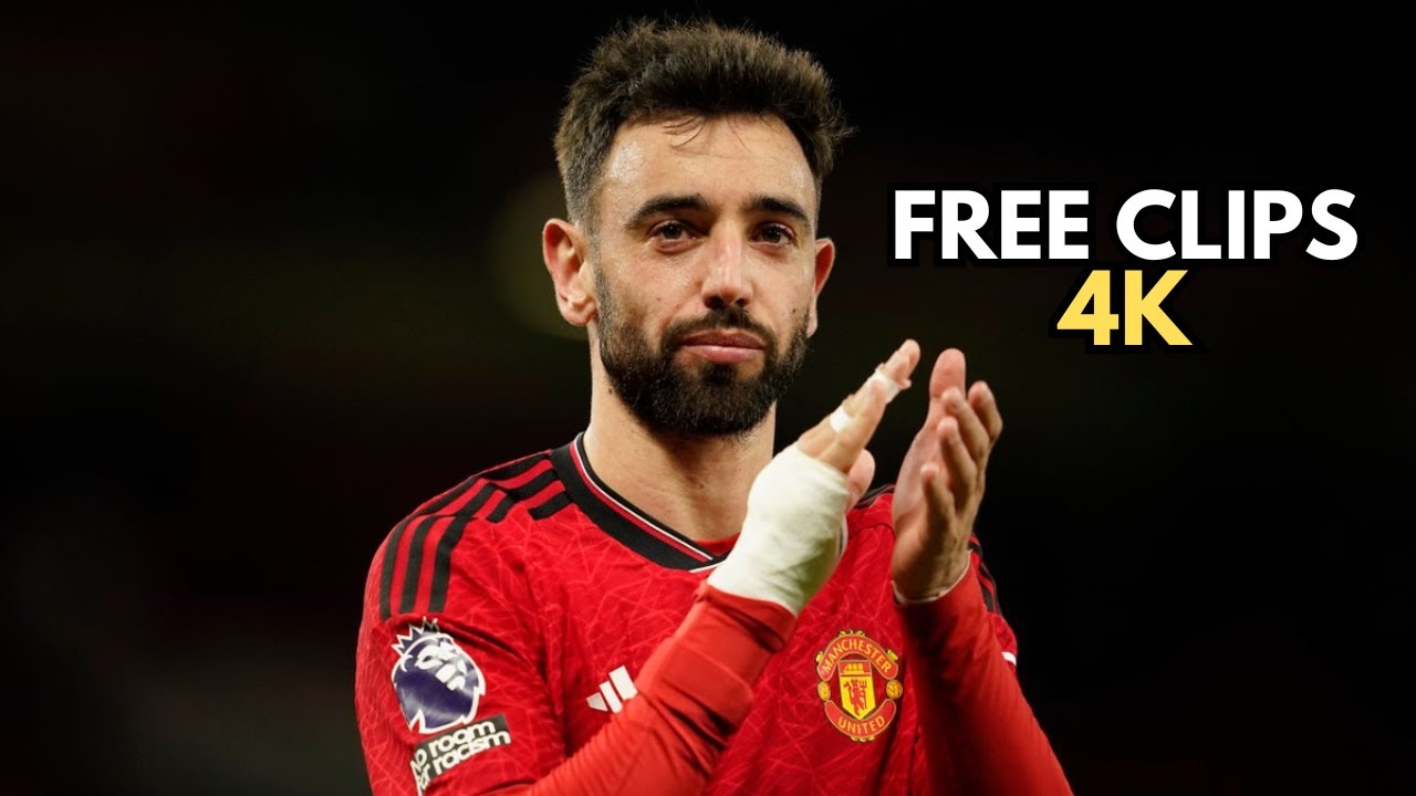 Bruno Fernandes Best Manchester United 4k Free Clips For Edits ~ No ...