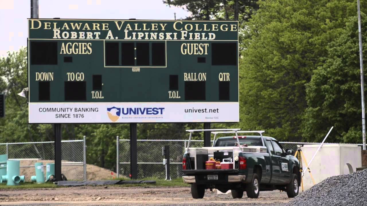 Robert A. Lipinski Field at Delaware Valley College - YouTube