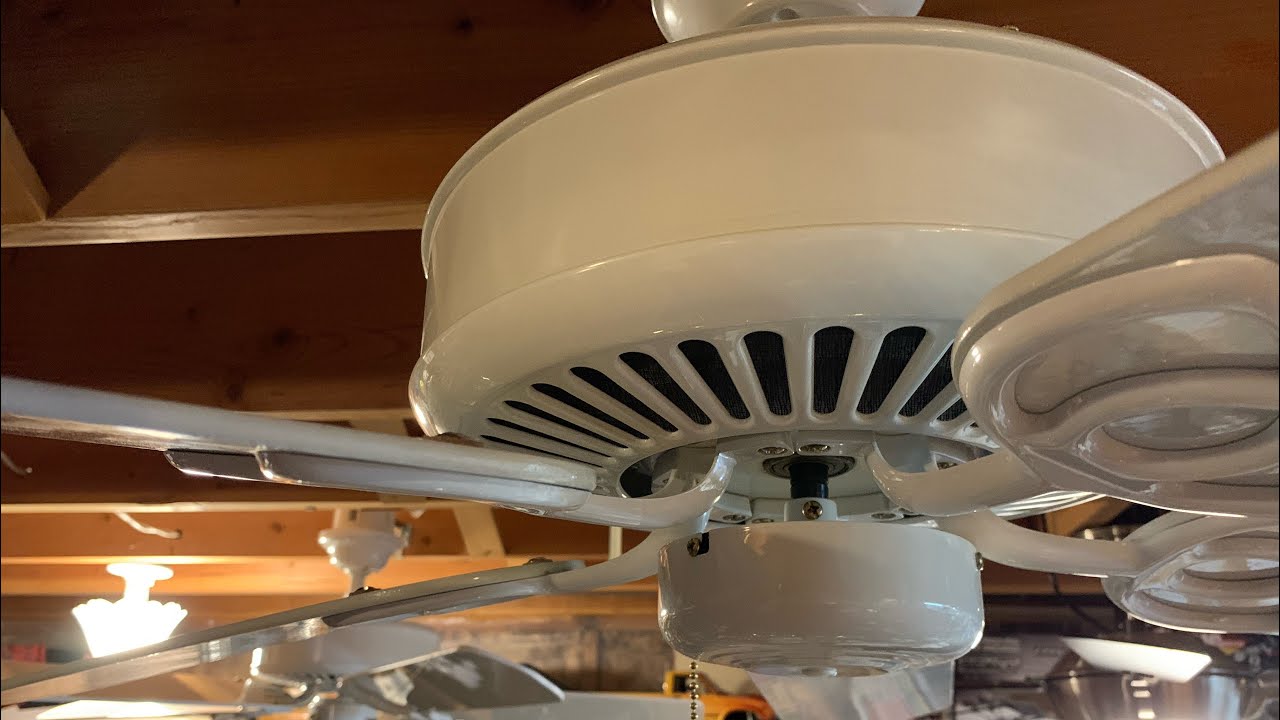 Design House Manhattan ceiling fan - YouTube