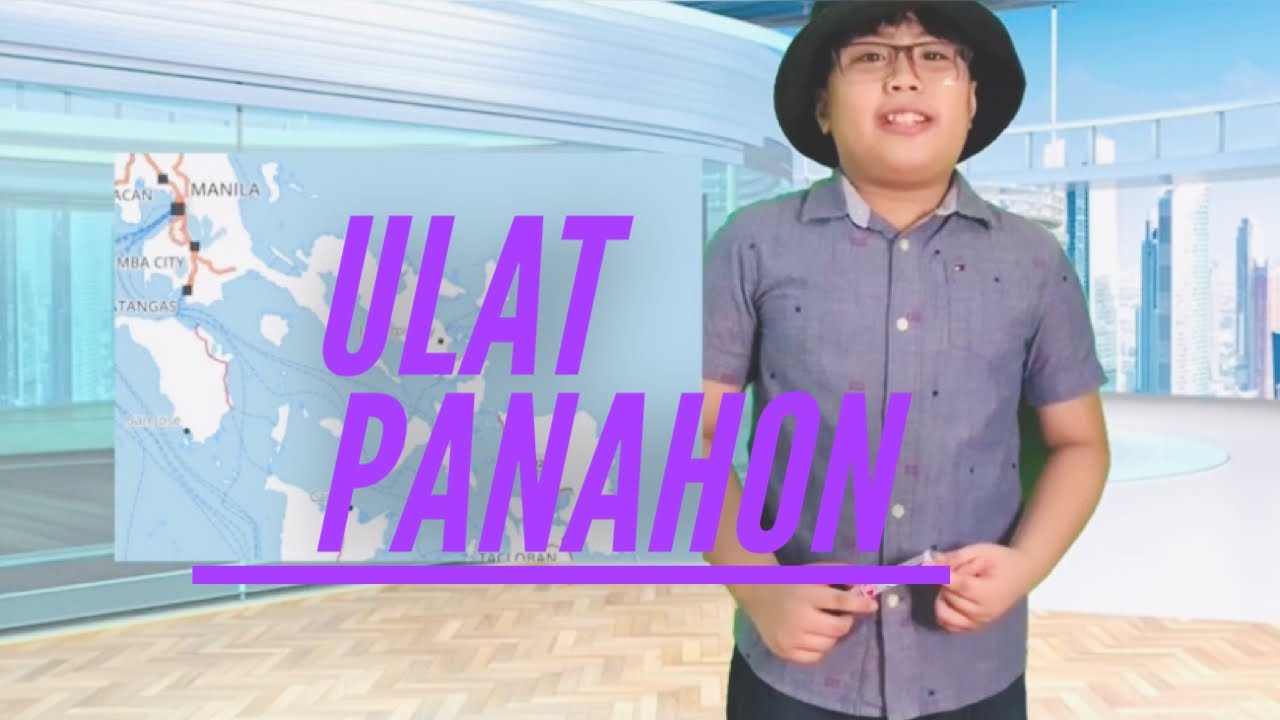 ULAT PANAHON || MY GRADE 4 SON ||PERFORMANCE TASK - YouTube
