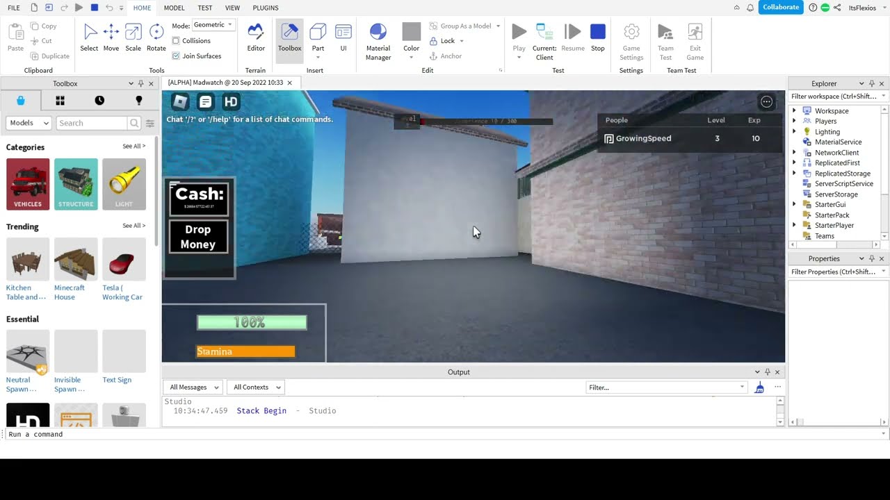 Madwatch Flashlight System (Testing) - Roblox Studio Devlog #1 - YouTube
