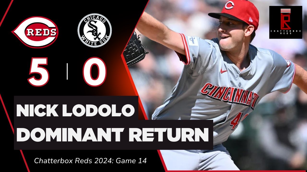 Nick Lodolo DOMINANT! Cincinnati Reds Win First Series EVER at White ...