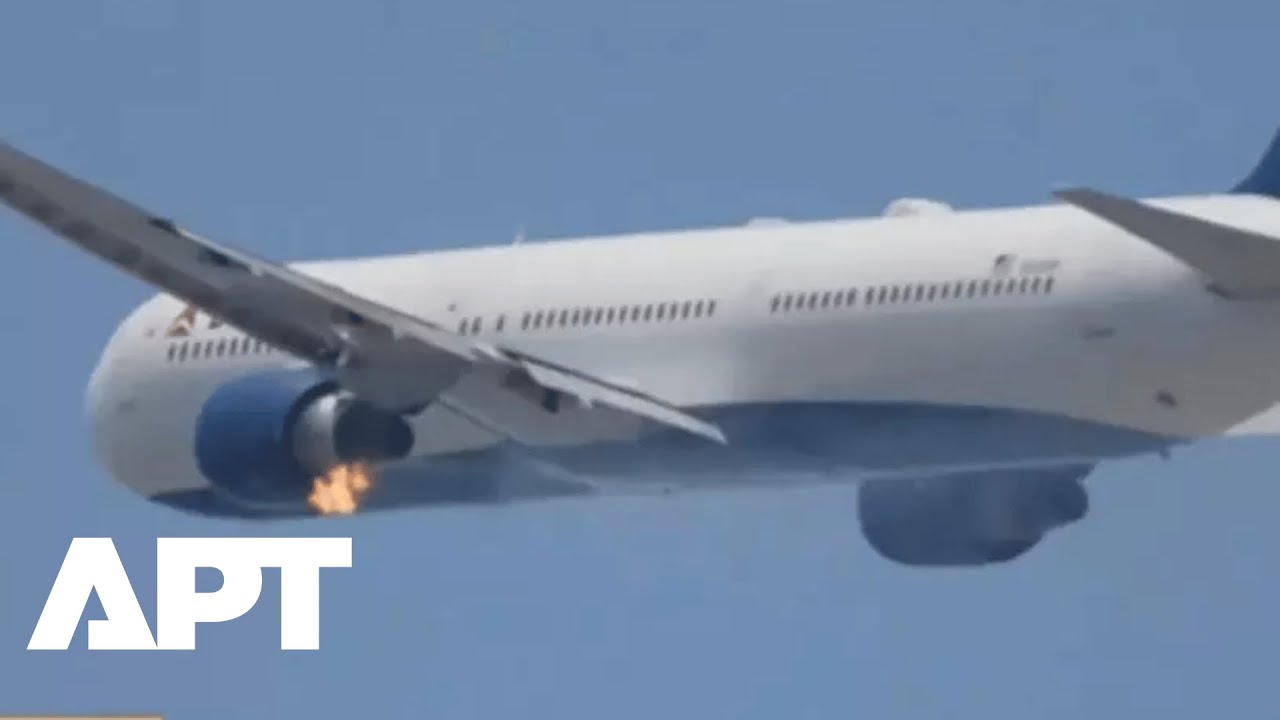 Another Major Boeing Mishap | Boeing 767 Catches Fire Mid-Air Over Los ...
