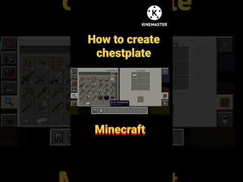 how to create chestplate in Minecraft l Minecraft 19 - YouTube
