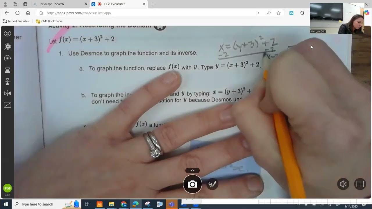 U1 Day 8 Writing Inverse Functions (premade) - YouTube
