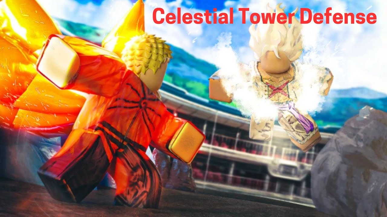 เกมคุ้นๆเหมือนเคยโดนเกมาก่อน Roblox Celestial Tower Defense - YouTube